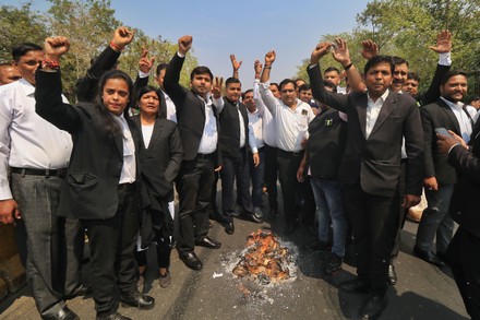Advocates Shout Slogans During Protest Outside Editorial Stock Photo ...