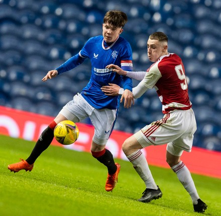 Archie Stevens Rangers U18s Action Sam Editorial Stock Photo - Stock ...