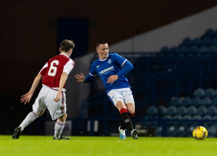 Paul Nsio Rangers U18s Warms Before Editorial Stock Photo - Stock Image ...