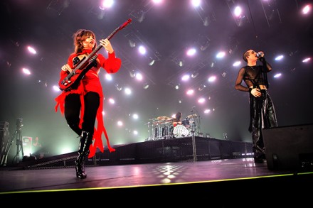 Italian Rock Band Maneskin Concert During Editorial Stock Photo - Stock ...