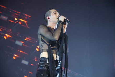 Italian Rock Band Maneskin Concert During Editorial Stock Photo - Stock ...