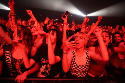 Italian Rock Band Maneskin Concert During Editorial Stock Photo - Stock ...