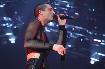 Italian Rock Band Maneskin Concert During Editorial Stock Photo - Stock ...