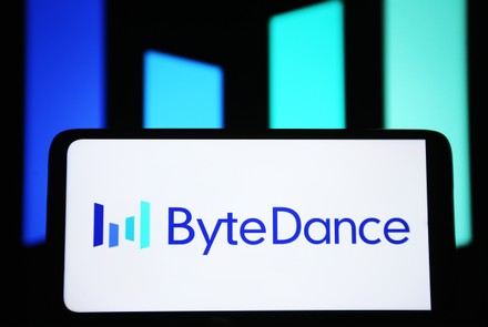 This Photo Illustration Bytedance Logo Seen Editorial Stock Photo ...