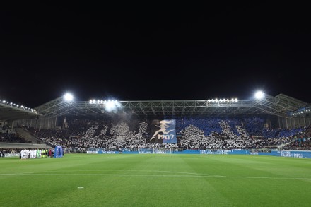 Atalanta Bc Fans Display Large Tifo Editorial Stock Photo - Stock Image ...
