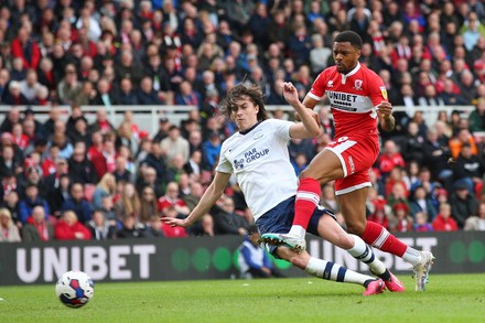 Chuba Akpom Scores Boros First Goal Editorial Stock Photo - Stock Image ...
