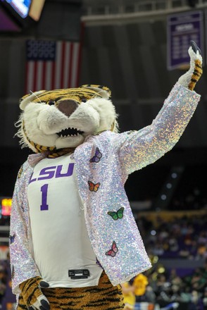 Lsus Mike Tiger Mascot Tries Pump Editorial Stock Photo - Stock Image ...