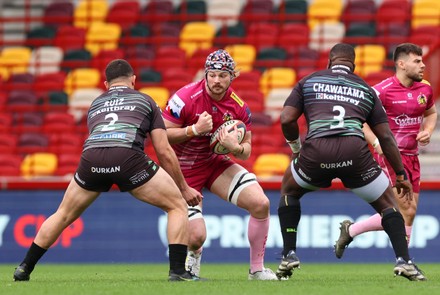 Jack Dunne Exeter Chiefs Carries Ball Editorial Stock Photo - Stock ...