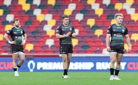 Referee Adam Leal During Premiership Rugby Editorial Stock Photo ...