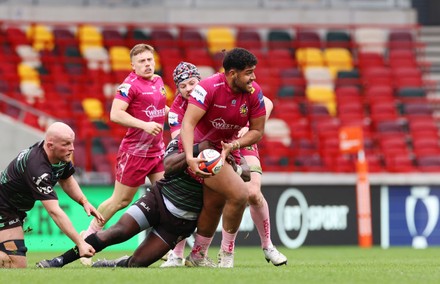 Rus Tuima Exeter Chiefs Looks Off Editorial Stock Photo - Stock Image ...