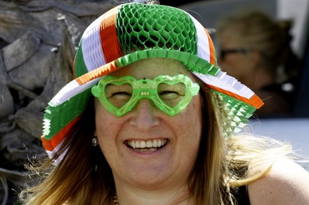 Irish People Streets During Celebration St Editorial Stock Photo ...