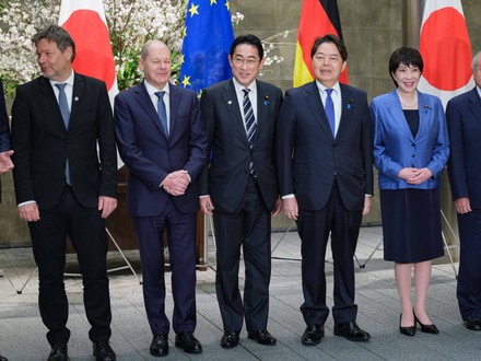 __COUNT__ Tokyo, Germany Japan summit - 18 Mar 2023 Stock Pictures ...