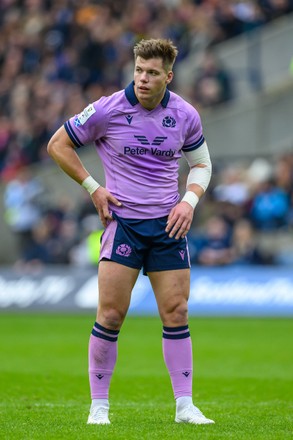 Huw Jones Scotland During Guinness Six Editorial Stock Photo - Stock ...
