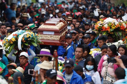 __COUNT__ Funeral of indigenous leader in Cauca, Colombia, Caldono - 18 ...
