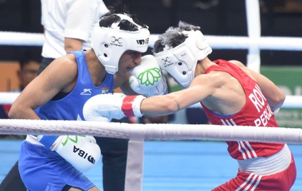 Indian Boxer Preeti Blue 54 Kg Editorial Stock Photo - Stock Image ...