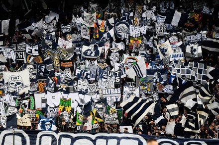 Supporters Ultras De Bordeaux During French Editorial Stock Photo ...