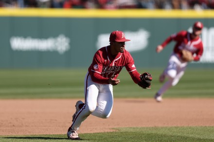 Arkansas Third Baseman Harold Coll 1 Editorial Stock Photo - Stock ...