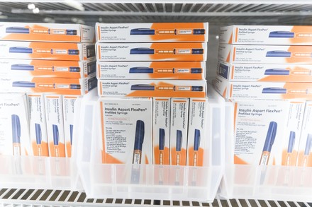 Thousands Doses Insulin Box Shown Kaiser Editorial Stock Photo - Stock ...