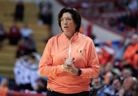 Miami University Coach Katie Meier Reacts Editorial Stock Photo - Stock ...