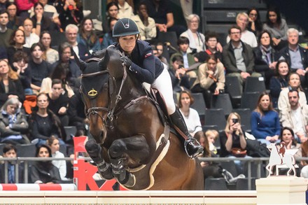Jeanne Sadran Competing Saut Hermes Jumping Editorial Stock Photo ...