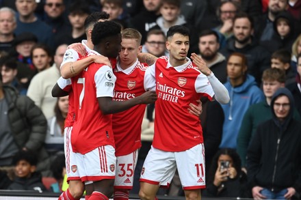 Arsenals Coach Mikel Arteta Reacts During Editorial Stock Photo - Stock ...