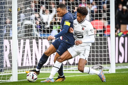 Kylian Mbappe Psg Warmed Omari Rennes Editorial Stock Photo - Stock ...