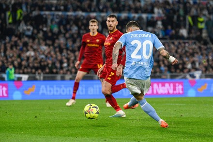 Rome Italy Ss Lazio Vs Roma Editorial Stock Photo - Stock Image ...