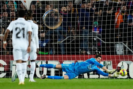 Thibaut Courtois Goalkeeper Real Madrid Belgium Editorial Stock Photo ...