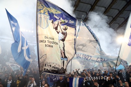 Rome Italy 19032023 Choreography Lazio Fans Editorial Stock Photo ...