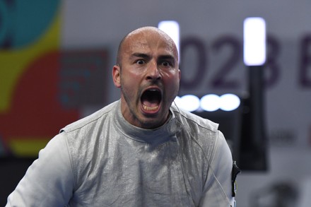 Alessio Foconi Italy Celebrates Winning Against Editorial Stock Photo ...