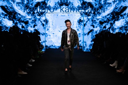 Designer Kentaro Kameyama On Catwalk His Editorial Stock Photo - Stock ...