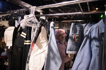 Backstage On Final Day Los Angeles Editorial Stock Photo - Stock Image ...