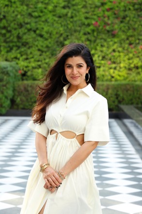 Bollywood Actor Nimrat Kaur Poses During Editorial Stock Photo - Stock ...