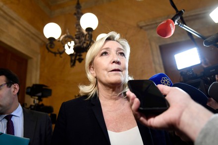 French Farright Rassemblement National Rn Party Editorial Stock Photo ...