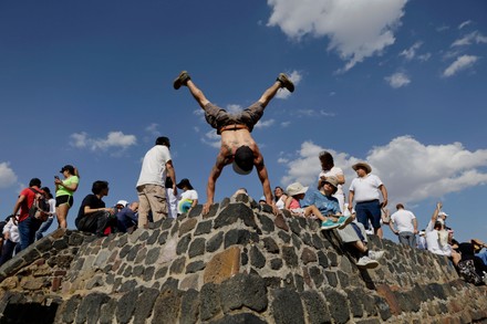 Inhabitant Mexico City Performs Acrobatics After Editorial Stock Photo ...