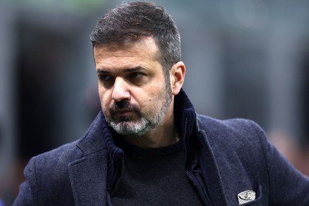 Andrea Stramaccioni Commentator Dazn Looks On Editorial Stock Photo ...