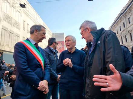 4 Libera's parade in milan to remember the victims of the mafia Stock ...