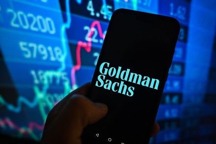 This Photo Illustration Goldman Sachs Logo Editorial Stock Photo ...