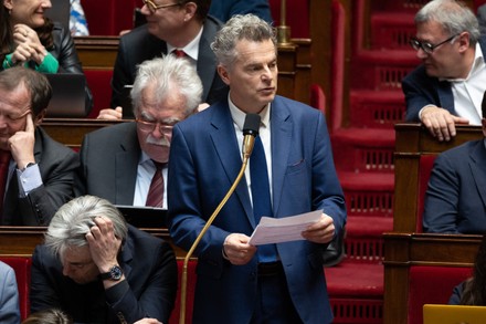 French Rassemblement National Rn Deputy Sebastien Editorial Stock Photo ...
