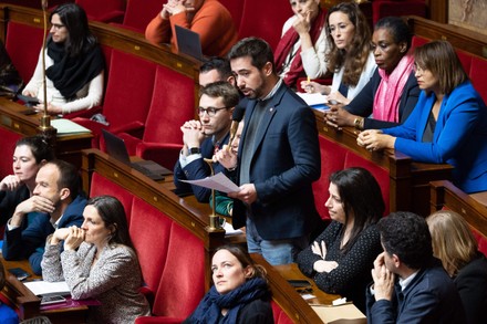 French Rassemblement National Rn Deputy Sebastien Editorial Stock Photo ...