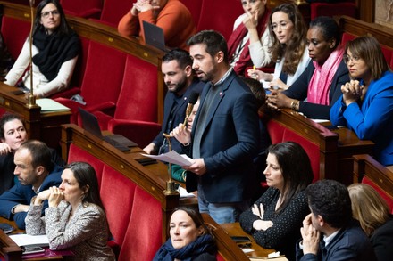 French Rassemblement National Rn Deputy Sebastien Editorial Stock Photo ...