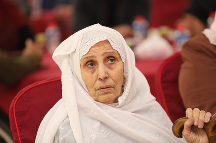 Palestinians Attend Ceremony Honoring Mothers On Editorial Stock Photo ...