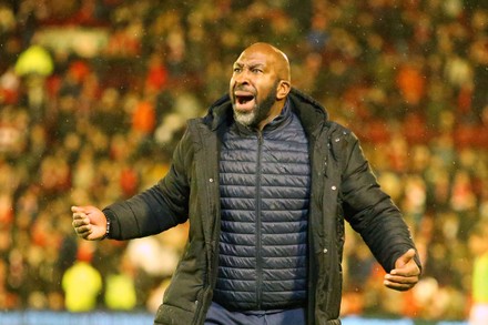 Sheffield Wednesday Manager Darren Moore Shouting Editorial Stock Photo ...
