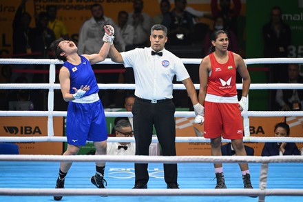 Indian Boxer Shashi Chopra Red Japan Editorial Stock Photo - Stock ...