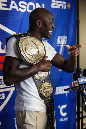 Pfl Welterweight Champion Sadibou Sy Speaks Editorial Stock Photo ...