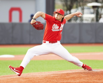 Ohio State Buckeyes Pitcher Gavin Bruni Editorial Stock Photo - Stock ...