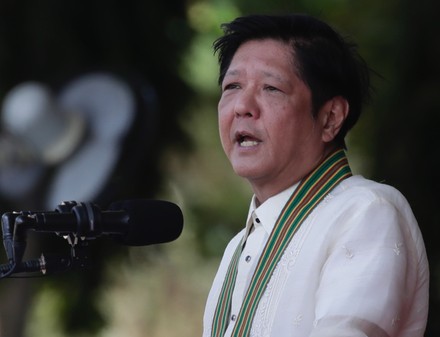 Filipino President Ferdinand Bongbong Marcos Junior Editorial Stock ...
