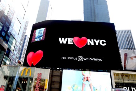 We Love Nyc New Logo On Editorial Stock Photo - Stock Image | Shutterstock