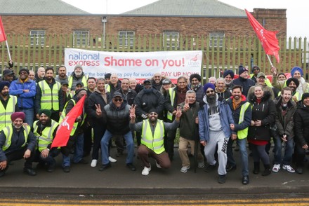 __COUNT__ imágenes de Unite Union Bus Drivers Strike in United Kingdom ...