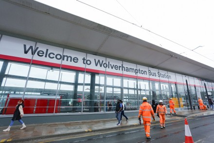 General View Wolverhampton Bus Station During Editorial Stock Photo ...